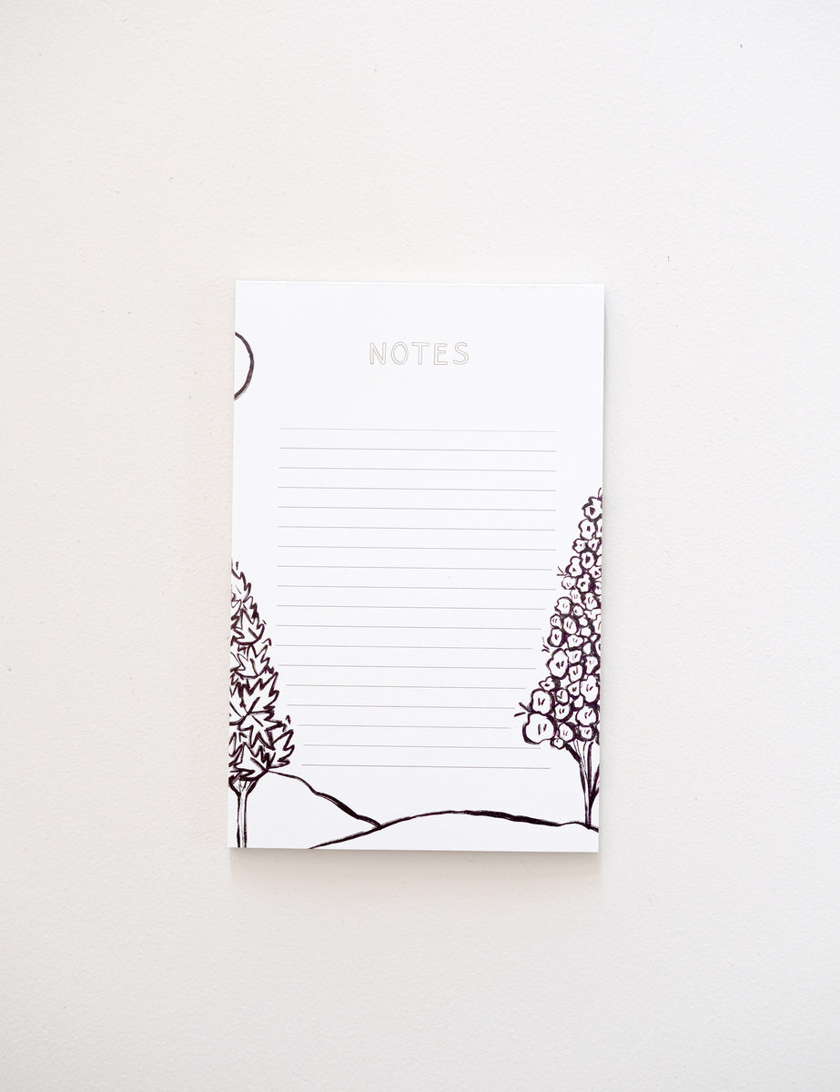 Notepad | Landscape – The Ink Bucket